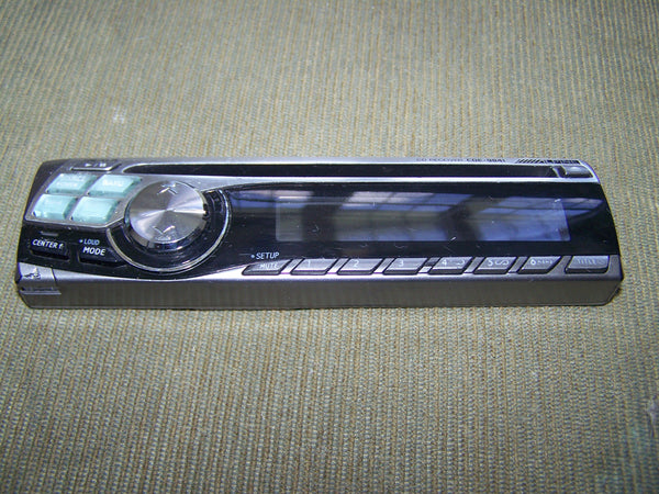 Alpine Stereo Face Plate Replacement Model CDE-9841 faceplate CDE 9841 ...