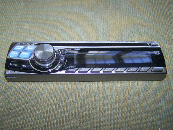 Alpine Stereo Face Plate Replacement Model CDE-9845 faceplate CDE 9845 ...