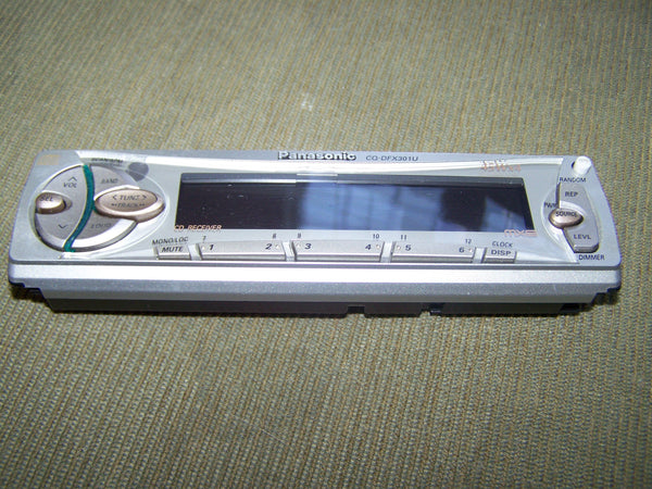 PANASONIC Stereo Face Plate Replacement Model CQ-DFX301U faceplate CQ ...