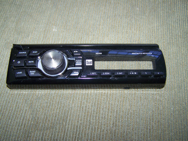 DUAL Stereo Face Plate Replacement Model XD250 faceplate – Lost Retro ...