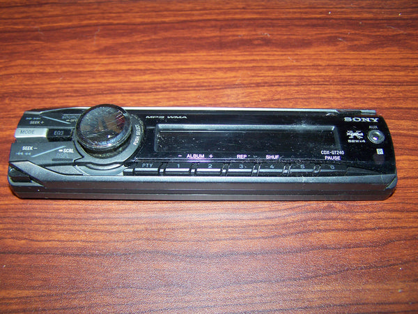 Sony Stereo Face Plate Replacement Model CDX-GT240 faceplate cdx GT240 ...