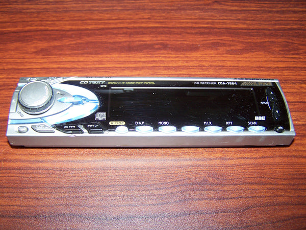 Alpine Stereo Face Plate Replacement Model CDA-7864 faceplate CDA 7864 ...