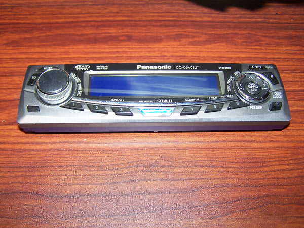 PANASONIC Stereo Face Plate Replacement Model CQ-C5403U faceplate CQ C ...